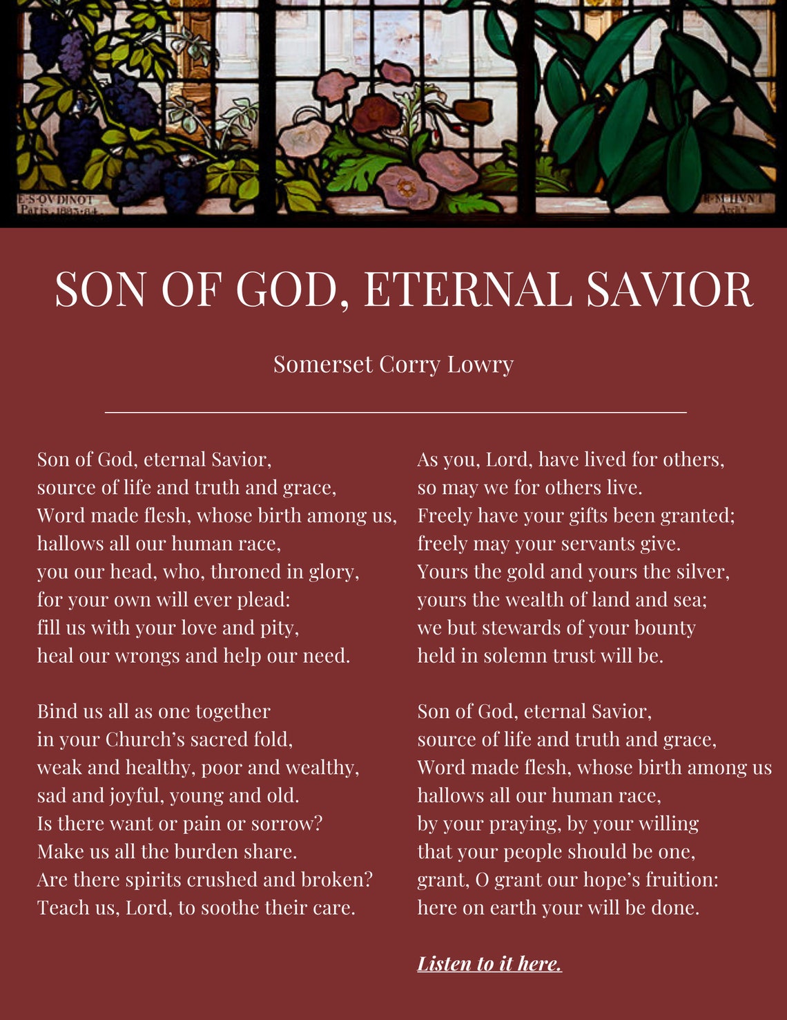 August Monthly Saints *month Long Unit Study* (catholic/anglican ...