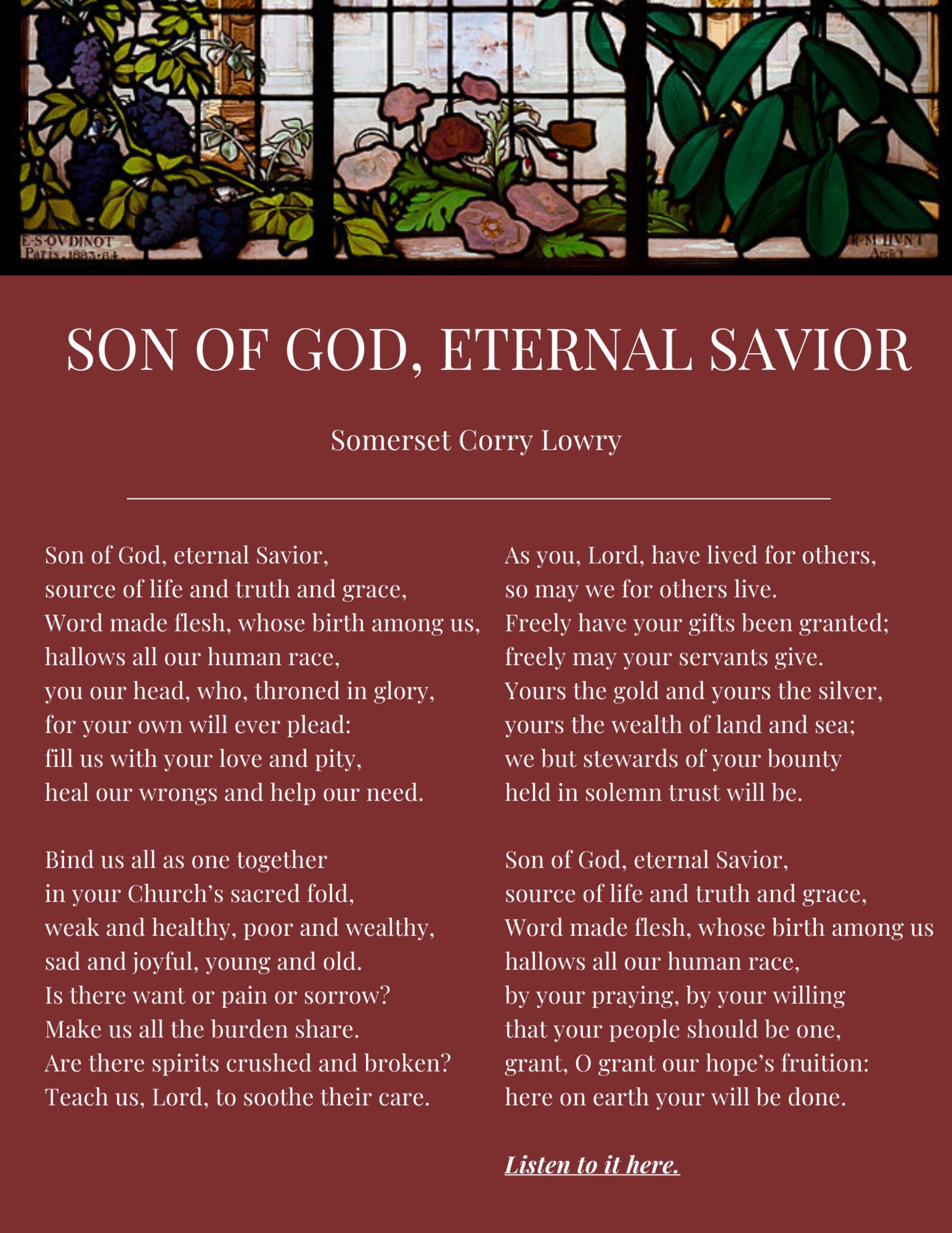 August Monthly Saints *month Long Unit Study* (catholic/anglican ...