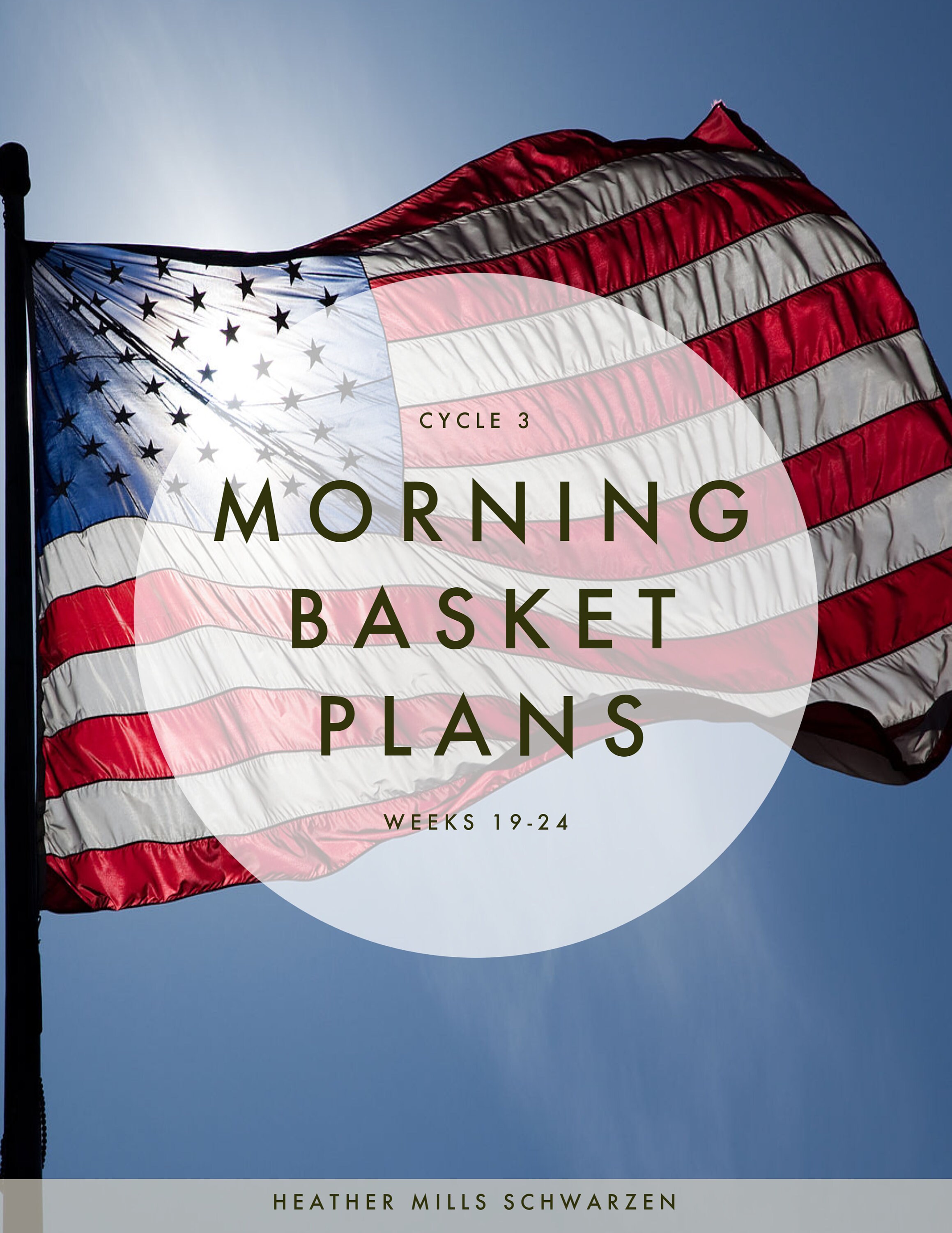 American History Morning Basket Plans Weeks 19-24 U.S. History - Etsy