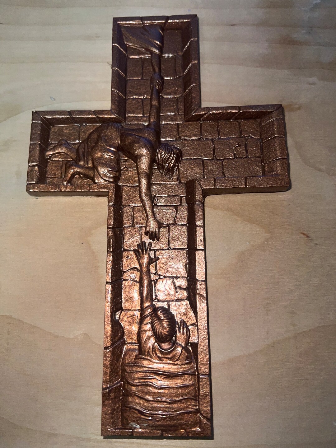 Helping Hands Cross - Etsy