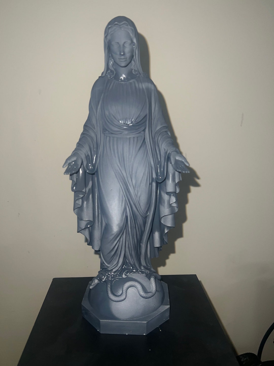 Virgin Mary 3D Print - Etsy