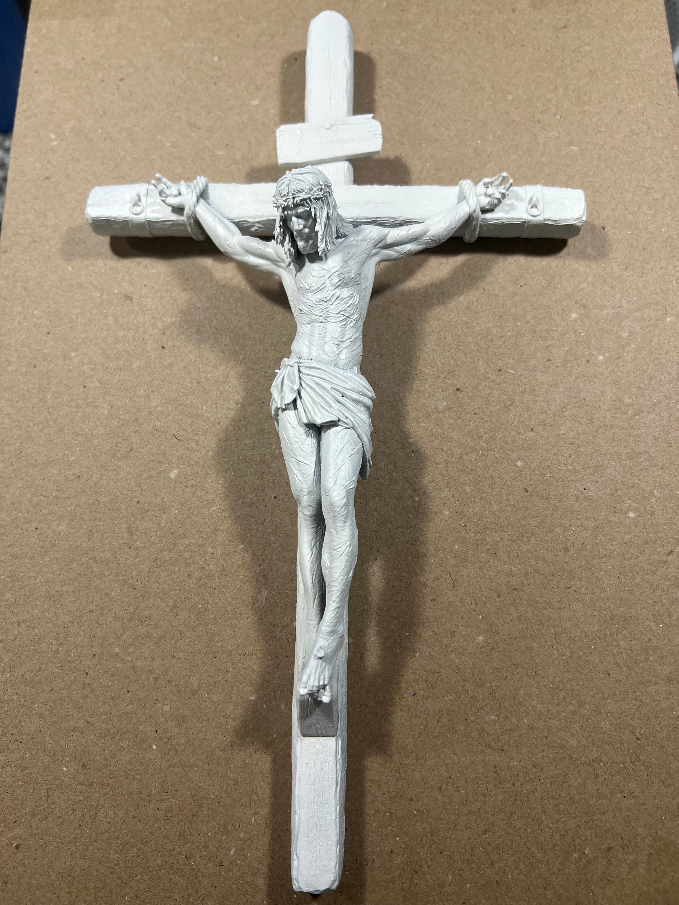 3D Printed Resin Jesus Crucifix: Highly Detailed Religious Art - Etsy