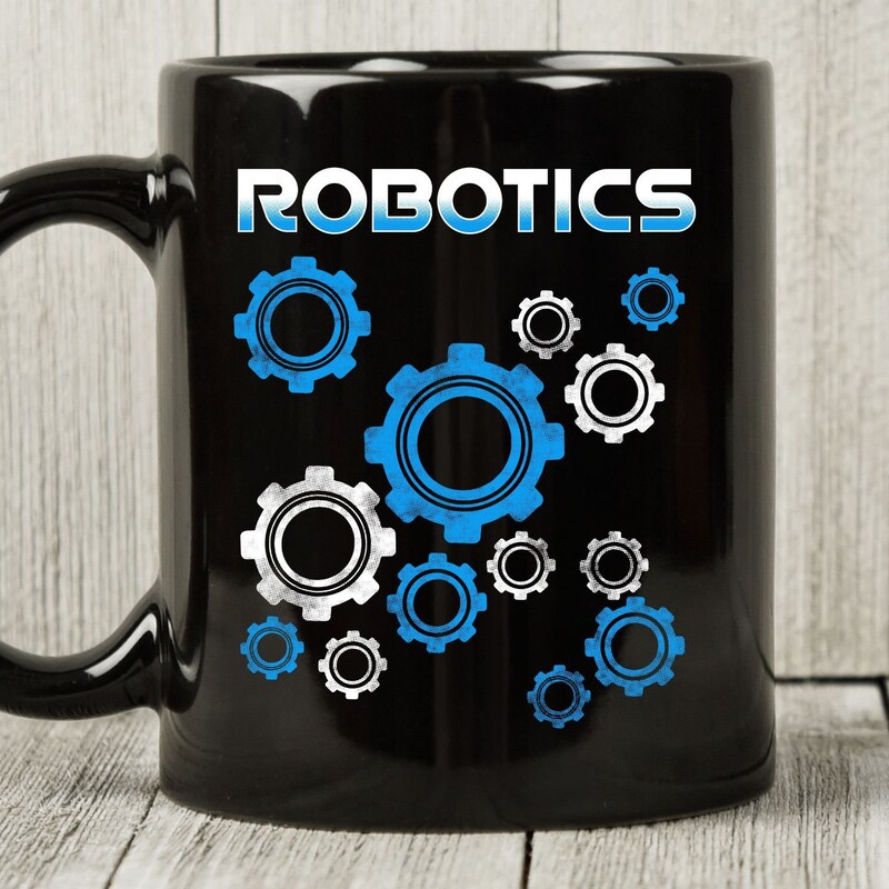 Robot Mug - Etsy