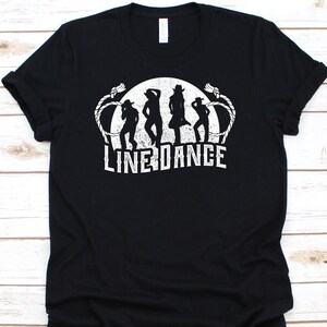 Line Dance Shirt, Cowboy Hat Boots Line Dancing T-shirt, Choreography ...