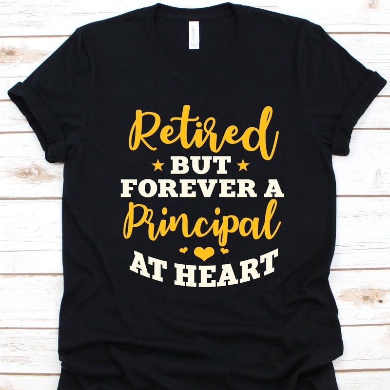 Retirement for a Principal - Etsy
