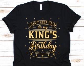 Keep Calm King Birthday - Etsy