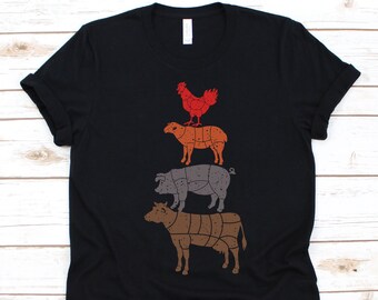 Meat Cutter Shirt - Etsy