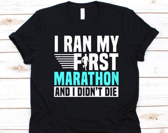 My First Marathon Shirt - Etsy