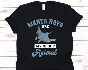 Just a Girl Who Loves Manta Ray T-shirt Manta Ray Lover - Etsy