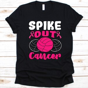 Spike Out Cancer Shirt, Breast Cancer Warrior T-shirt, Pink Ribbon ...