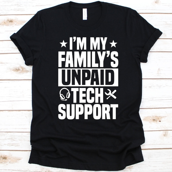 Tech Support Shirt - Etsy