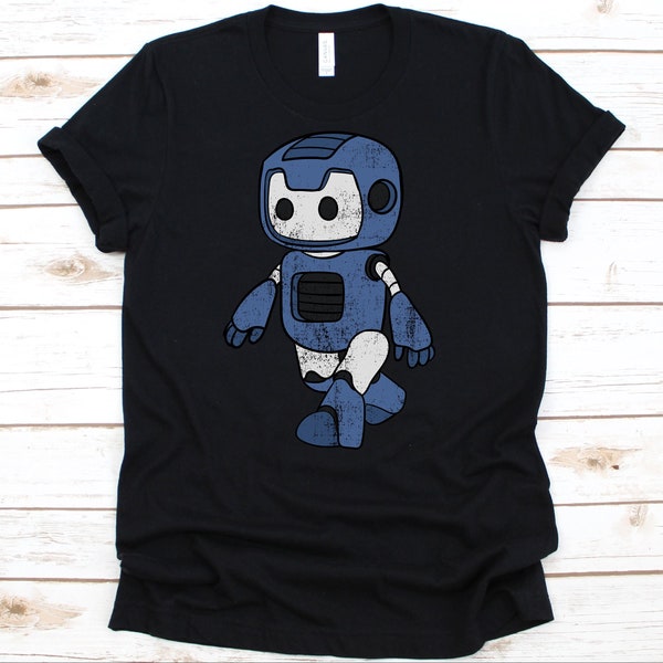 Robot T Shirt - Etsy