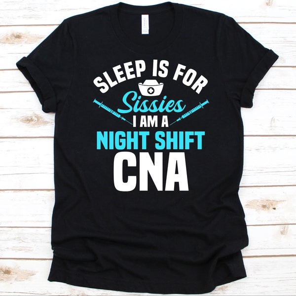 Night Shift Cna Shirt - Etsy