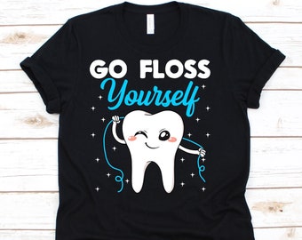 Go Floss Yourself Svg - Etsy