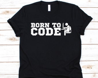 Born to Code Shirt - Etsy