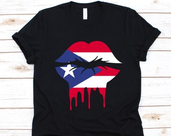 Puerto Rico Lips - Etsy