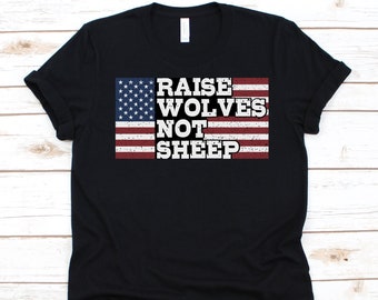 Raise Wolf Not Sheep - Etsy