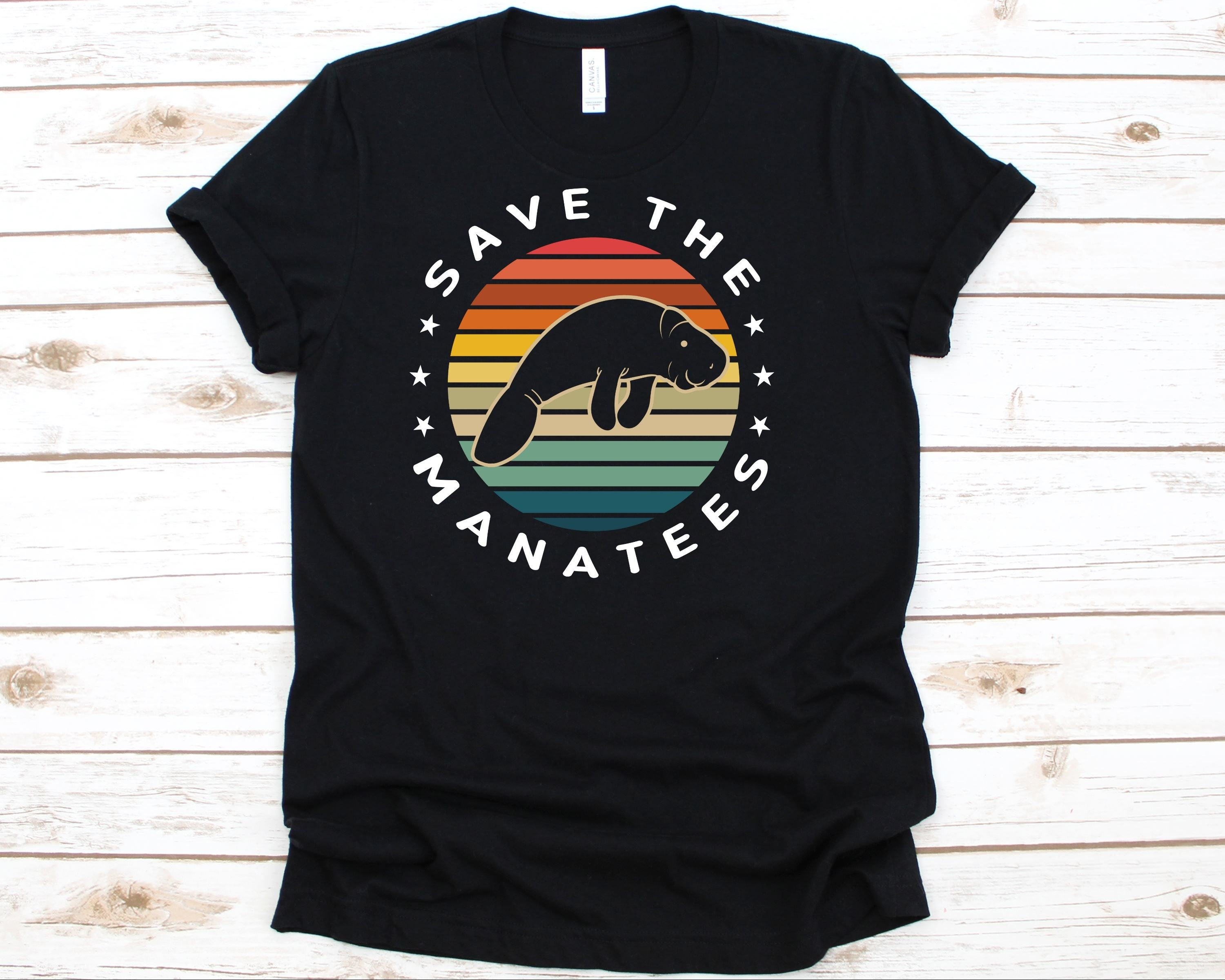 Save the Manatees Shirt, Earth Day Tshirt, Gift for Manatee Lovers, Sea ...