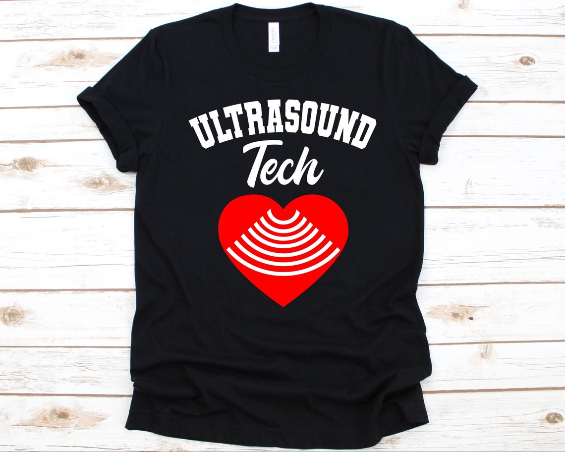 Ultrasound Tech Shirt Ultrasound Technician Sonographer - Etsy