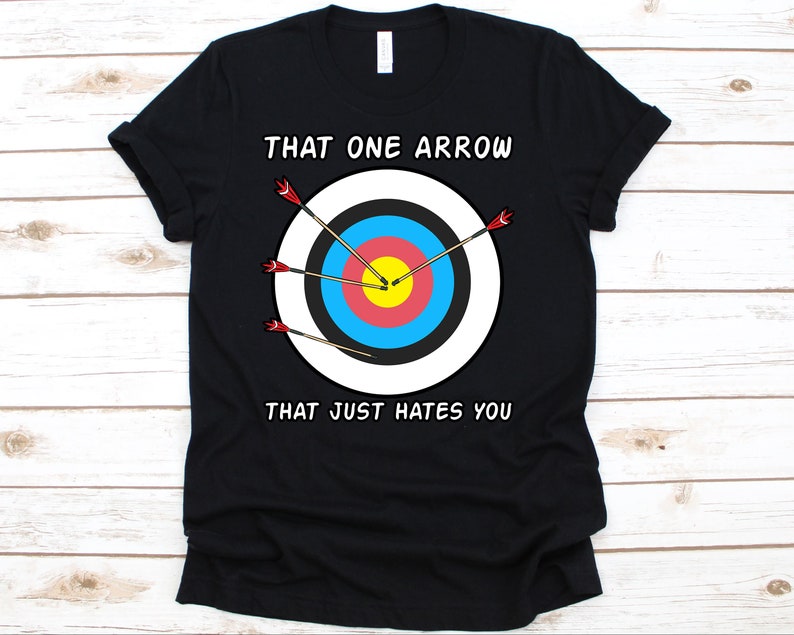 Archer Arrows Shirt Archery Shirt Archery Gift Archery - Etsy