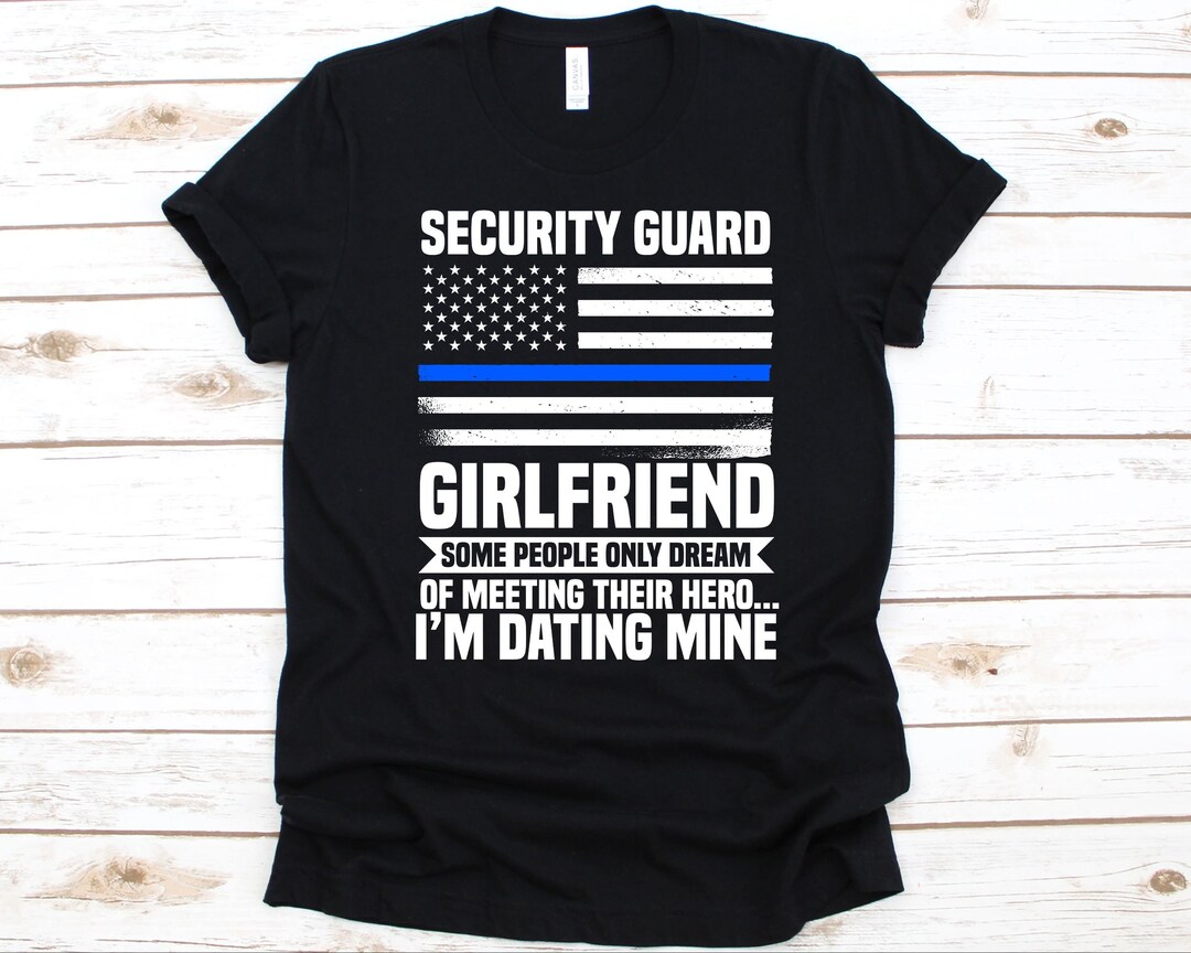 Security Guard Girlfriend, American Flag Shirt, Security Guards ...