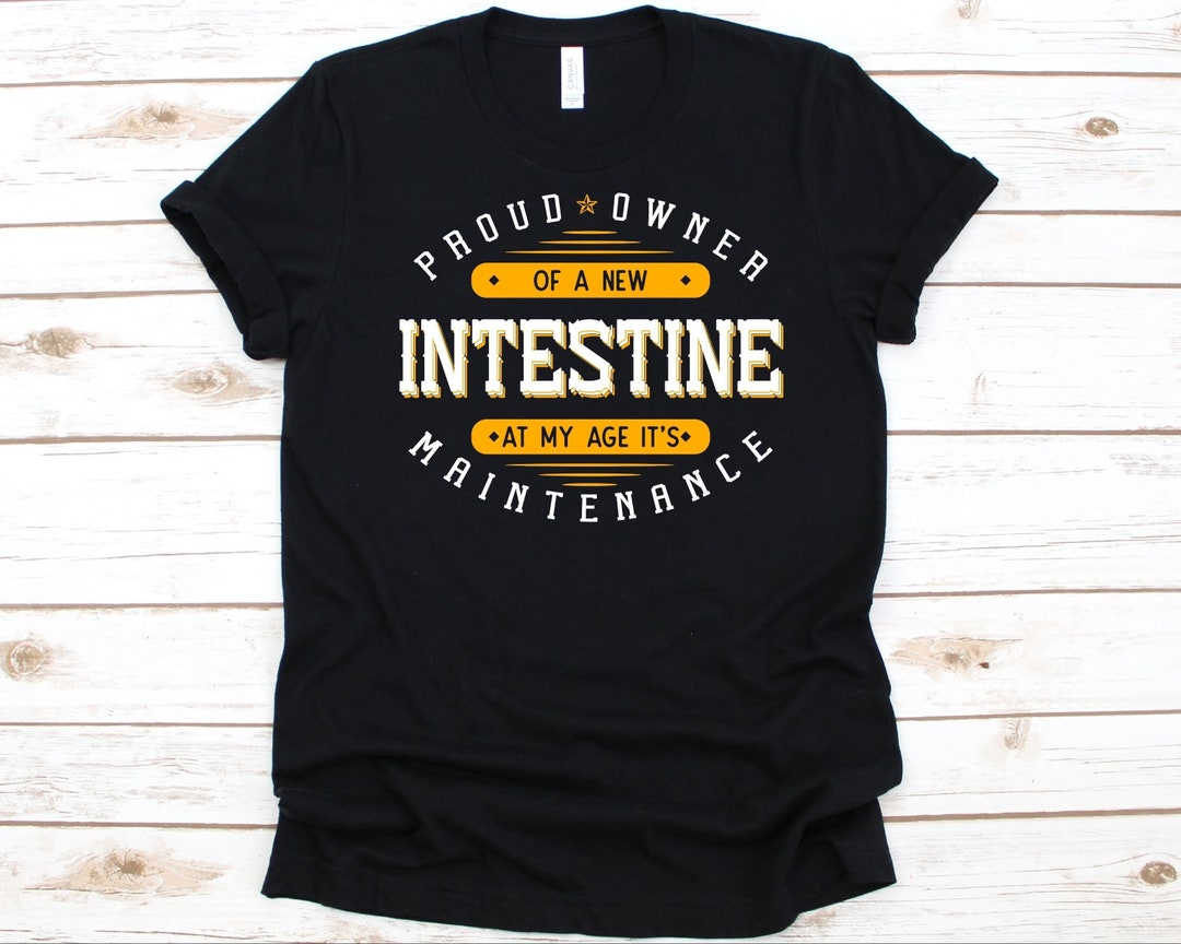 Proud Owner of A New Intestine Shirt, Colectomy Survivor Gift, Bowel ...