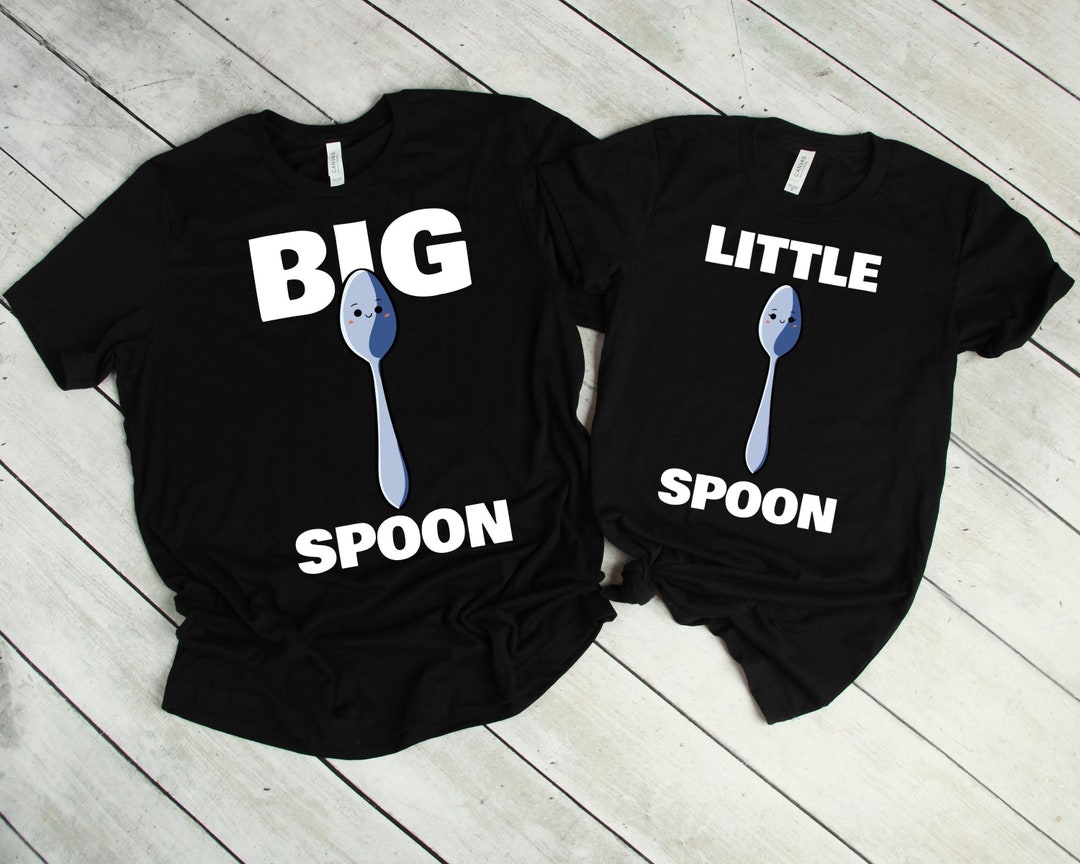 Big Spoon Little Spoon Shirt, Couple Shirt, Big Spoon and Little Spoon ...