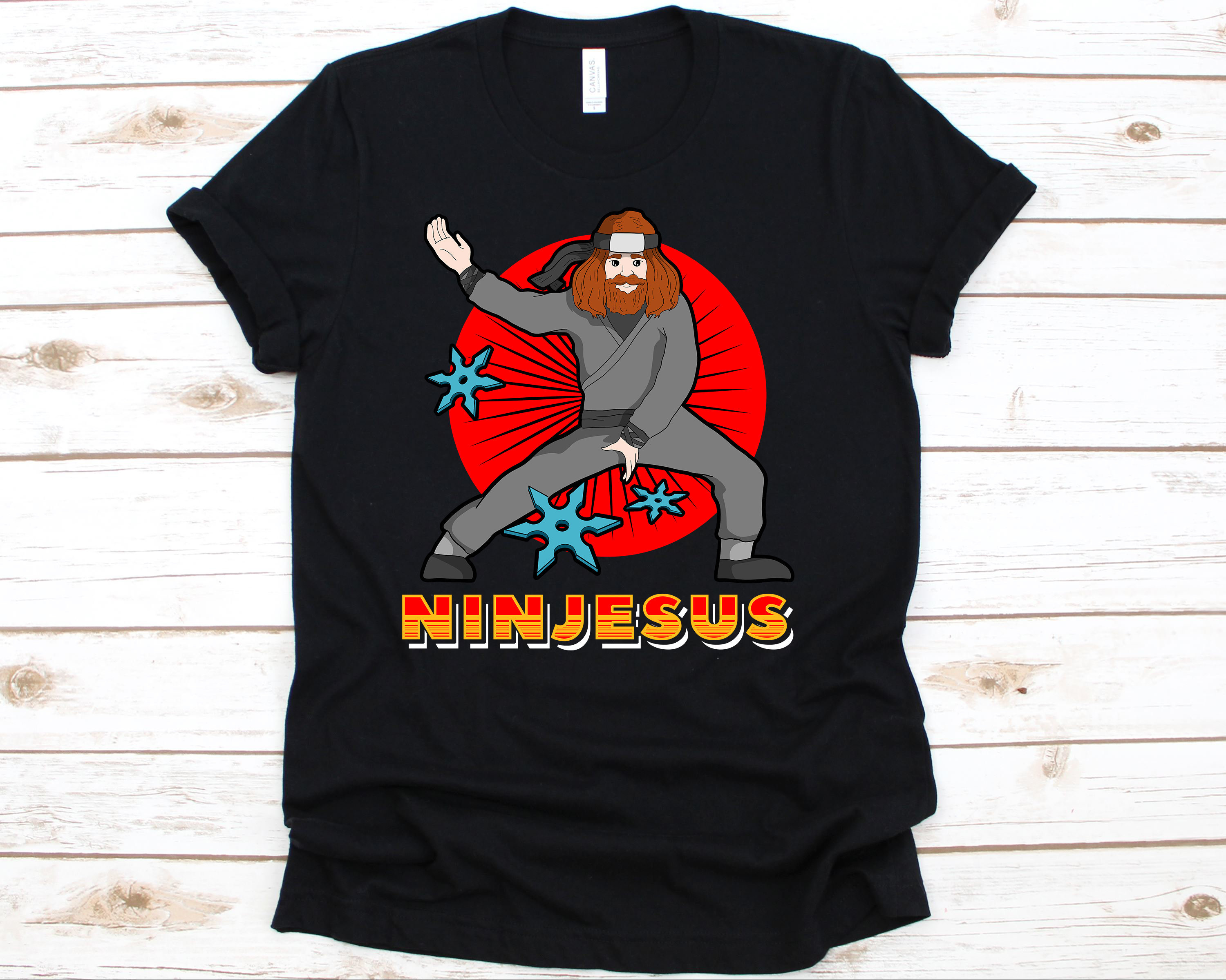Ninjesus Shirt Jesus Christ Jesus Shirt Ninja Ninja Shirt | Etsy
