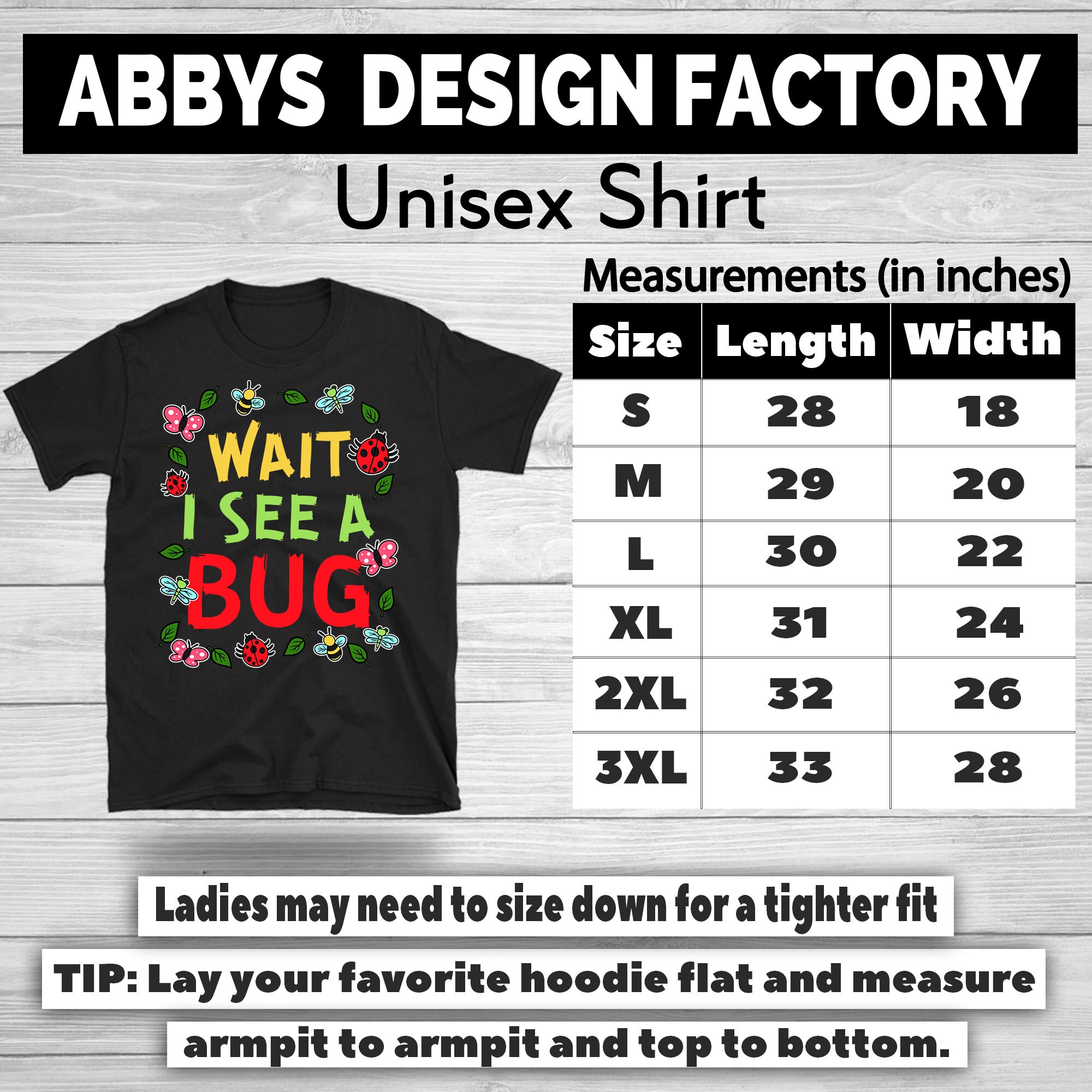 Wait I See A Bug Bug Shirt Lady Bug Shirt Insect Shirt | Etsy