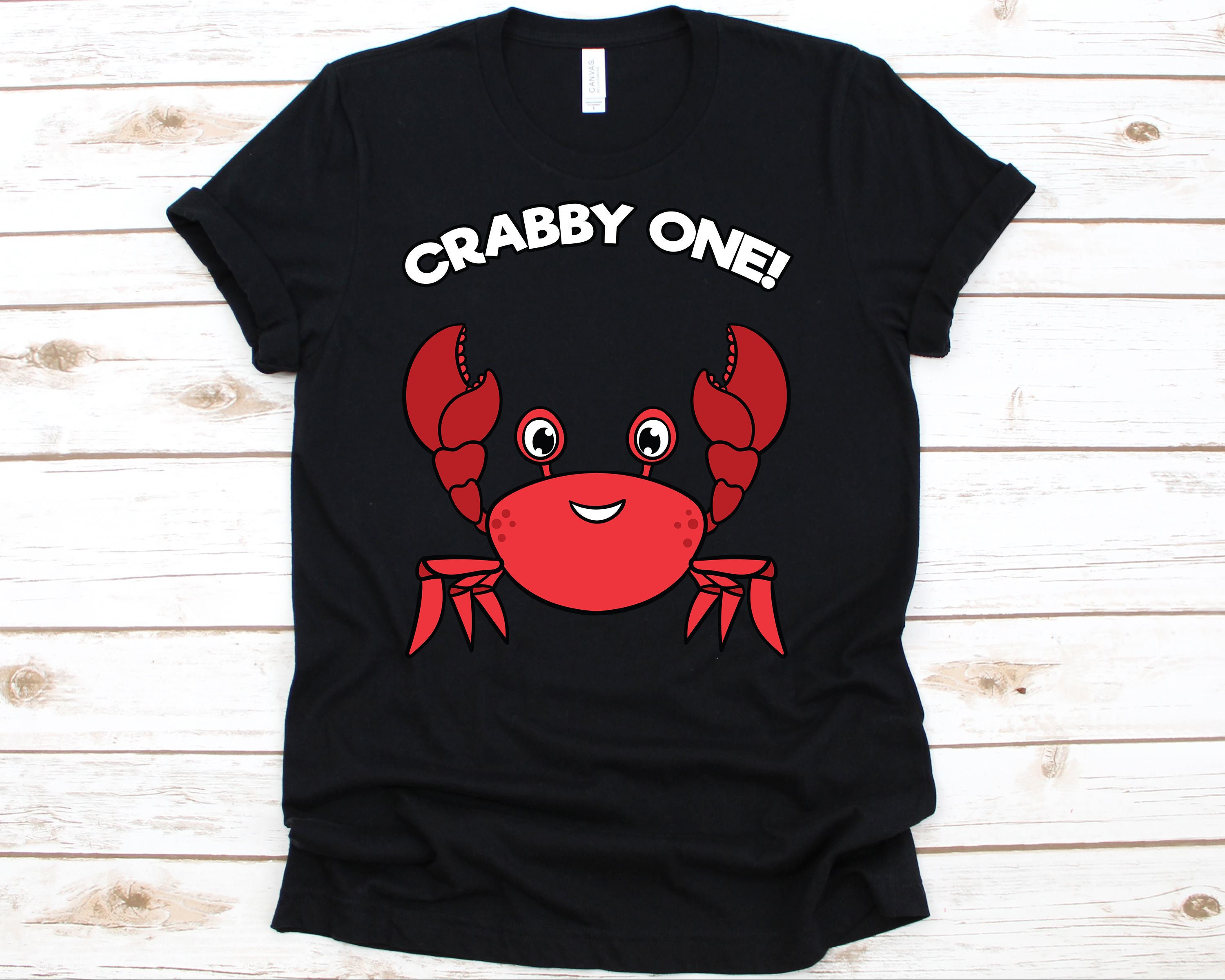 Crabby One Shirt Crab Fishing Crab Outfit Crab Lover Crab - Etsy