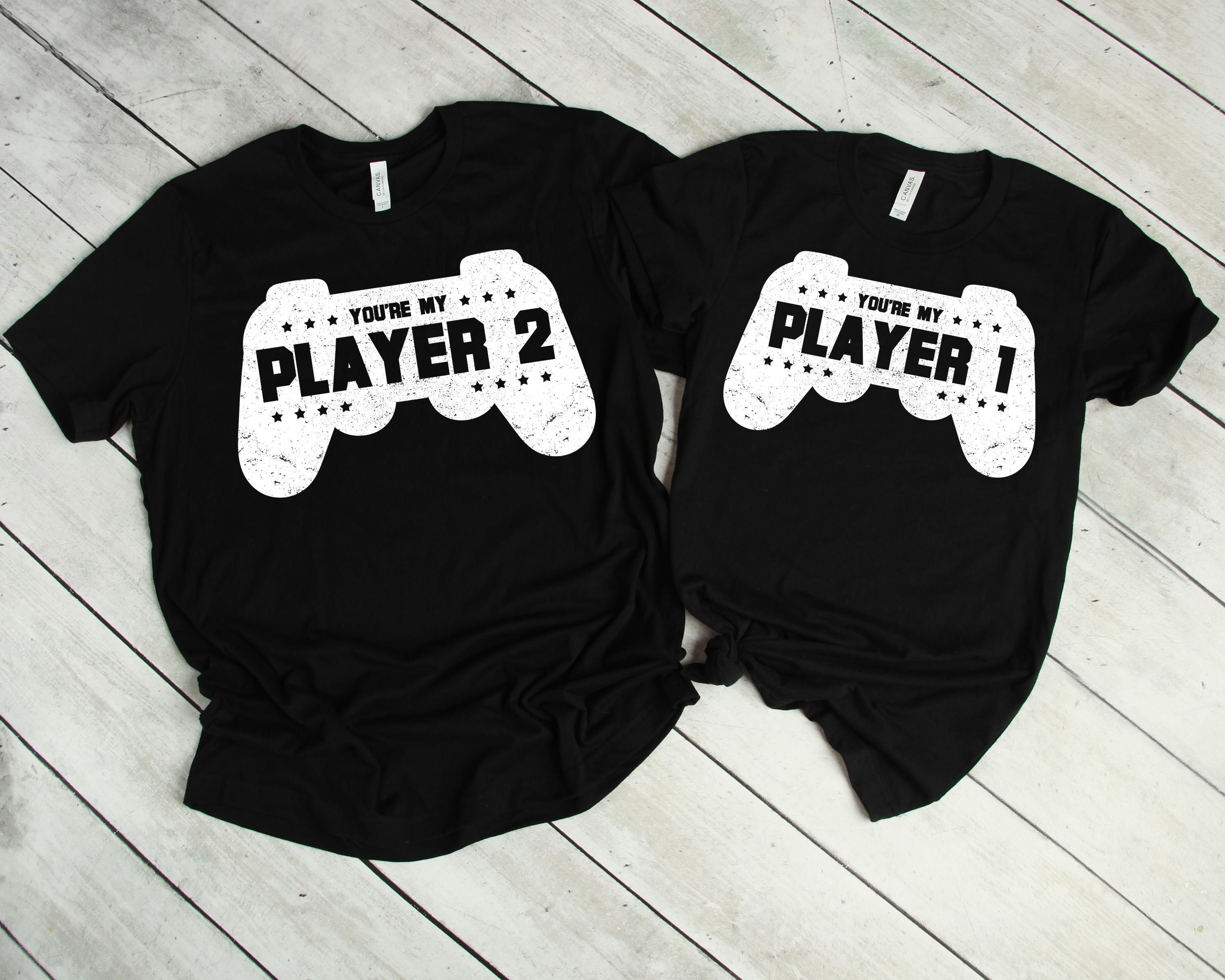 You're My Player 1 Player 2 Shirts Couple Shirt Gamer | Etsy