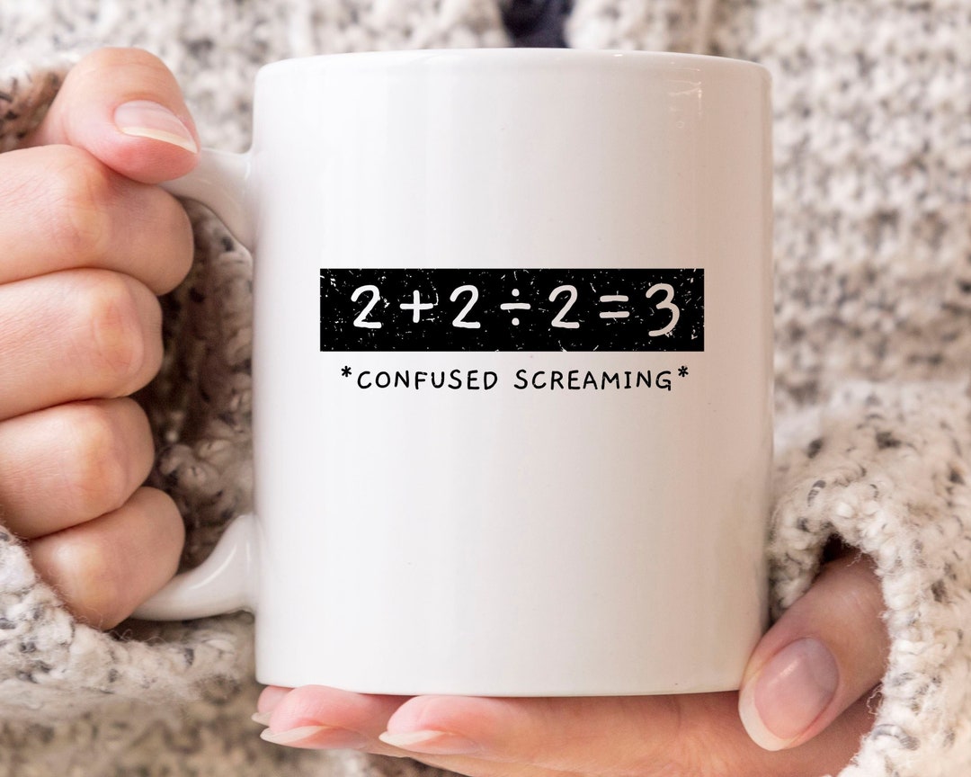 Funny Math Equation Mug, Math Coffee Cup for Mathematics Teacher ...