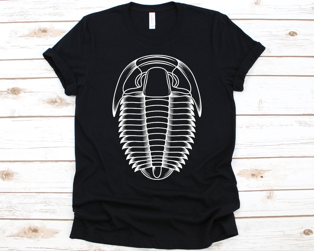 Trilobite Fossil Shirt, Fossils Tee Shirt, Geologist Shirt for Men and ...