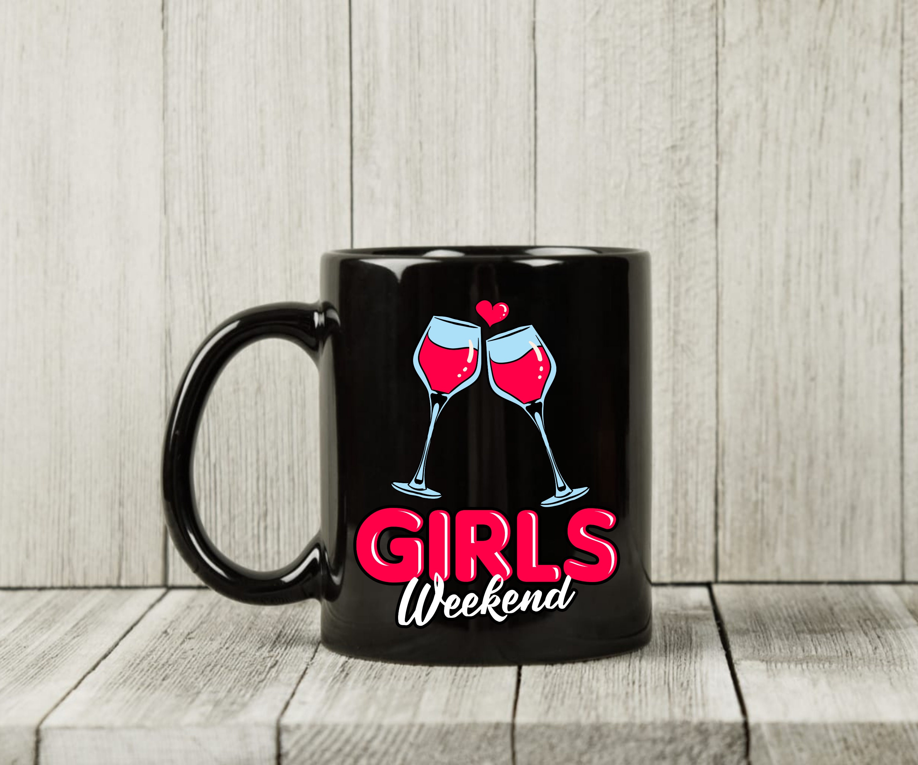 Girls Weekend Mug Cute Wine Drinking Coffee Cup for Women - Etsy