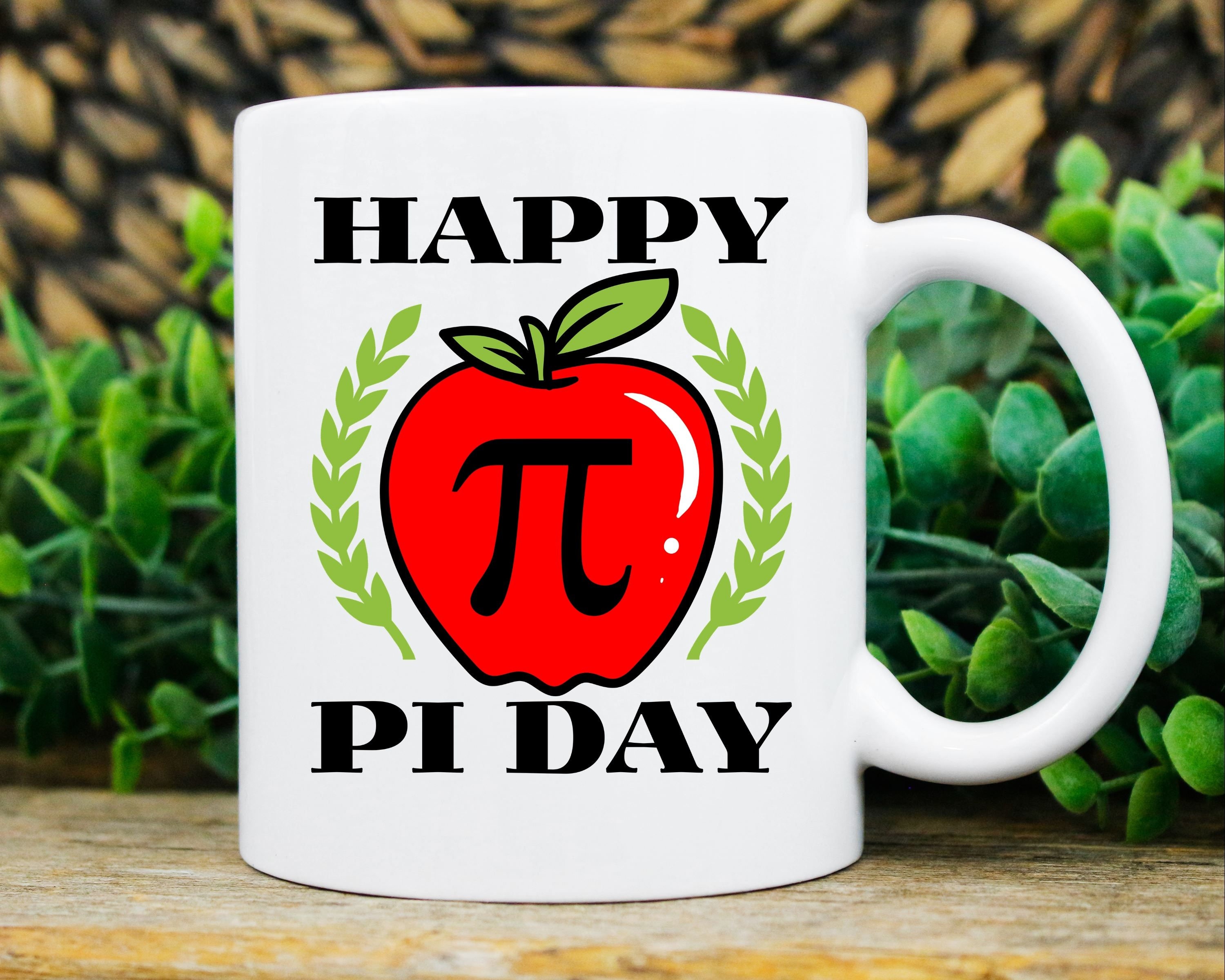 Happy Apple Pi Day Mug Funny Funny Pi Day Coffee Cup for - Etsy UK