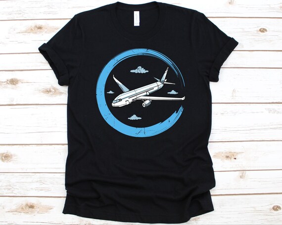 Flying Airplane Shirt Gift for Aircraft Pilot Aviator - Etsy