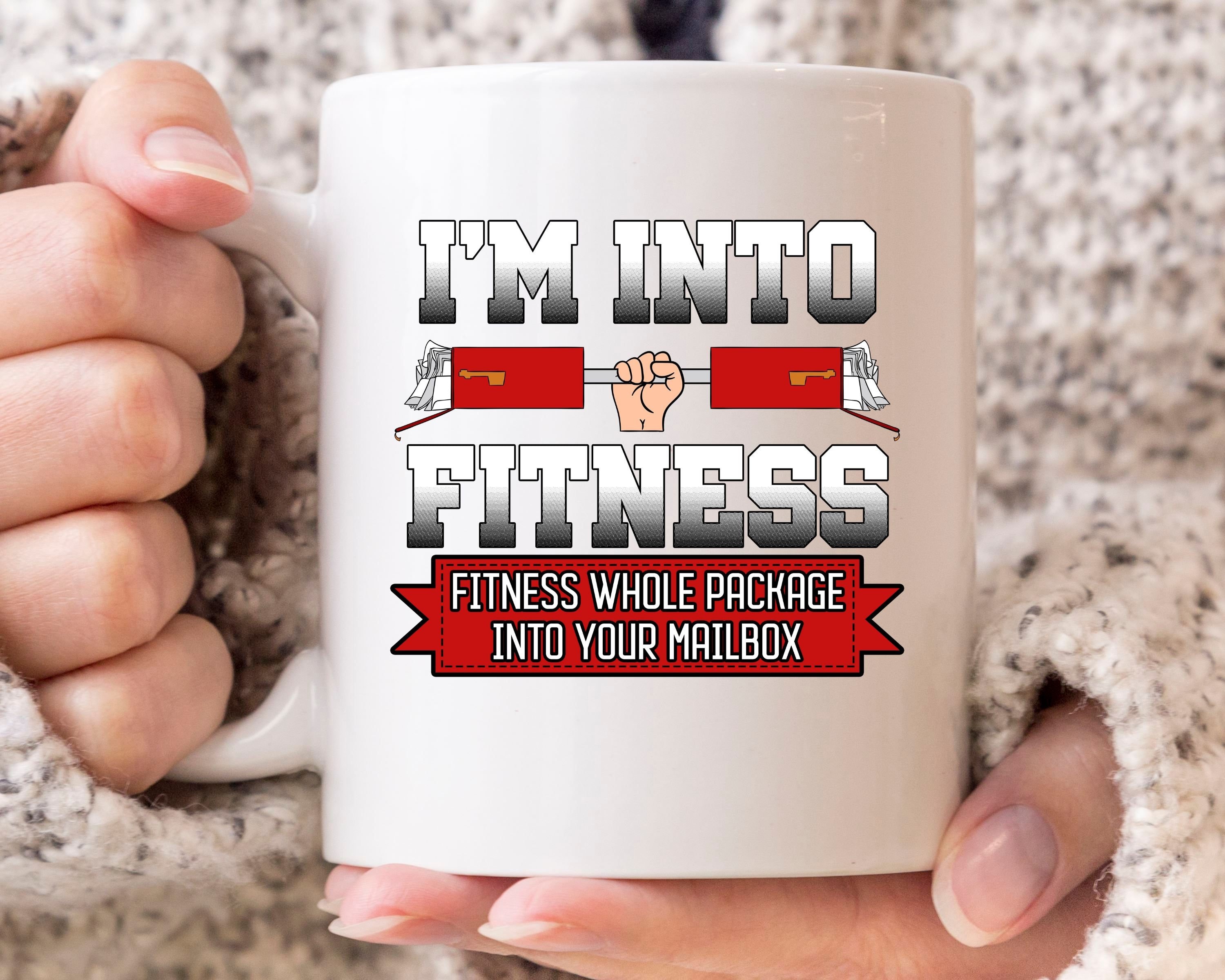 Fitness Whole Package Into Your Mailbox Mug Postal Worker - Etsy