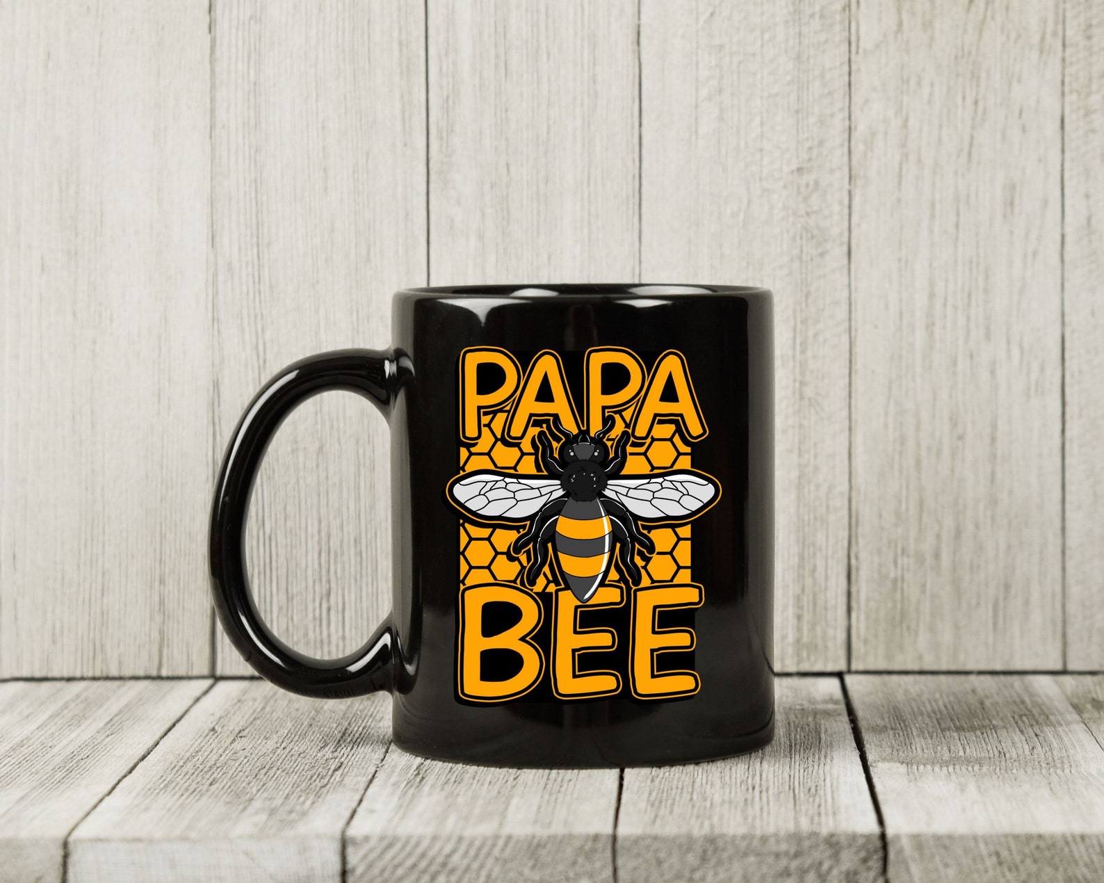 Papa Bee Mug, Cute Beekeeping Coffee Cup for Honey Bee Lovers, Cute ...