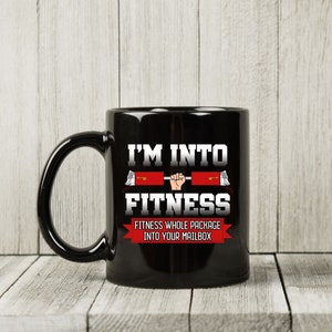 Fitness Whole Package Into Your Mailbox Mug, Postal Worker Gift for ...