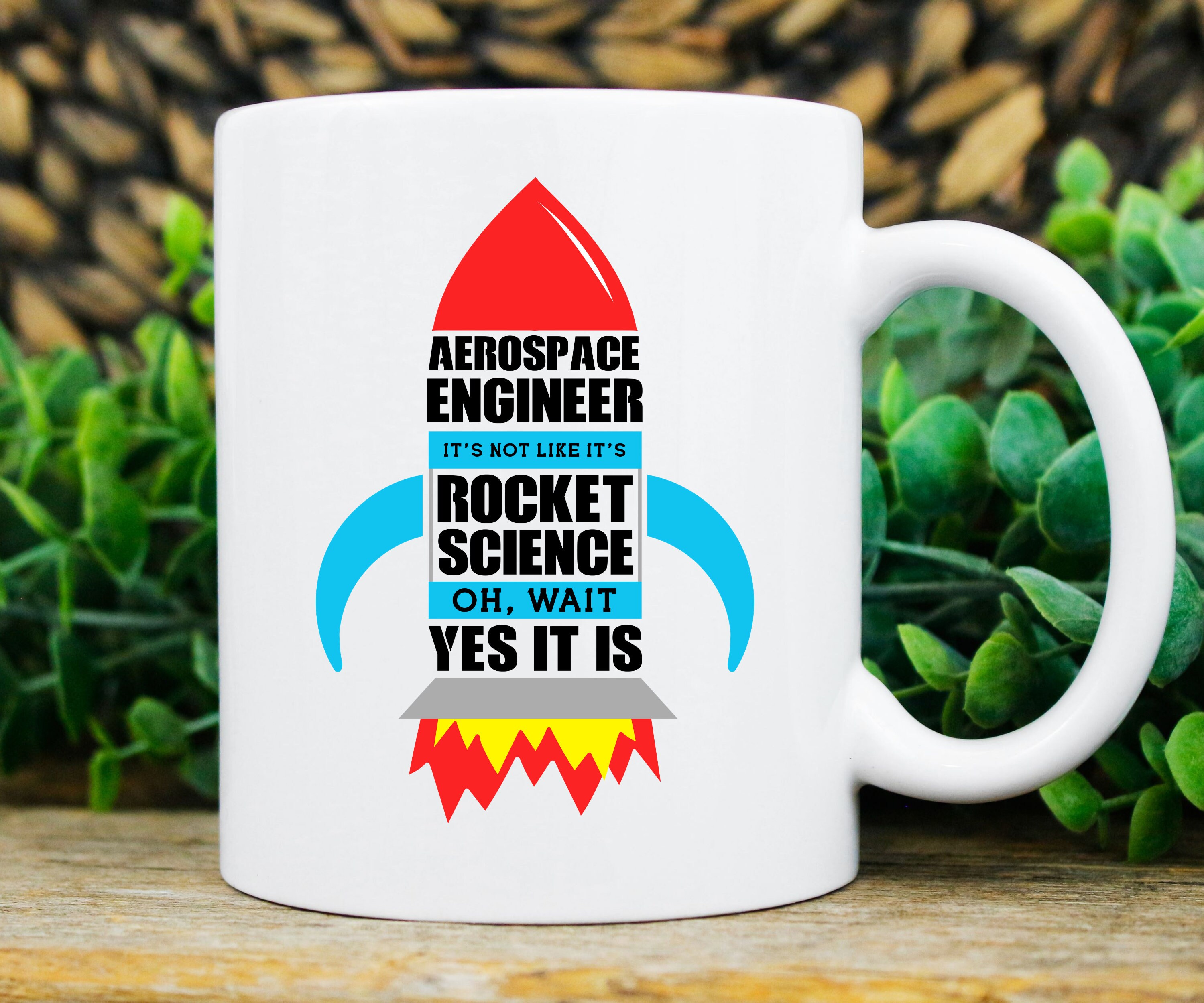 Aerospace Engineer Mug Cute Outer Space Coffee Cup for | Etsy