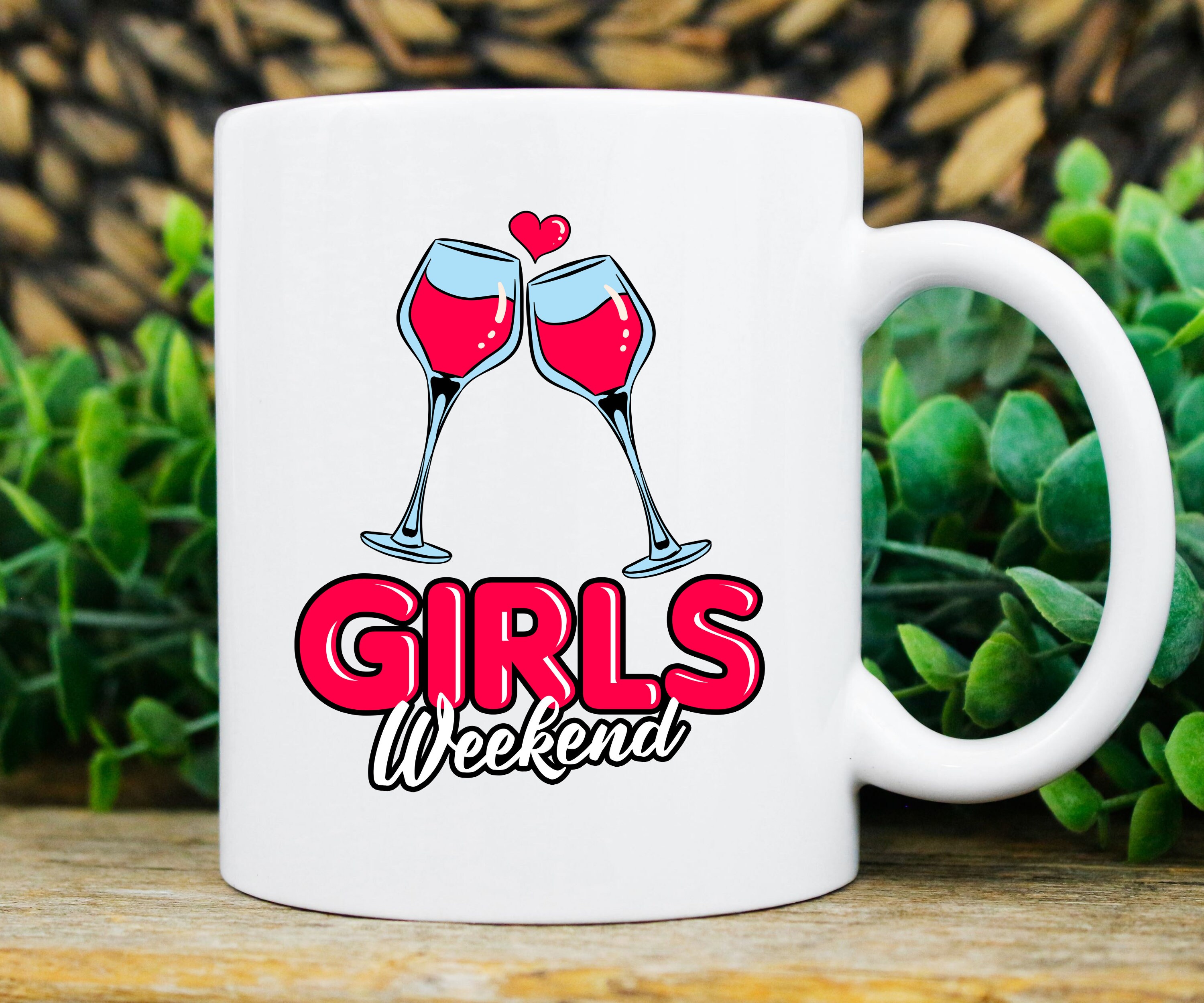 Girls Weekend Mug Cute Wine Drinking Coffee Cup for Women - Etsy