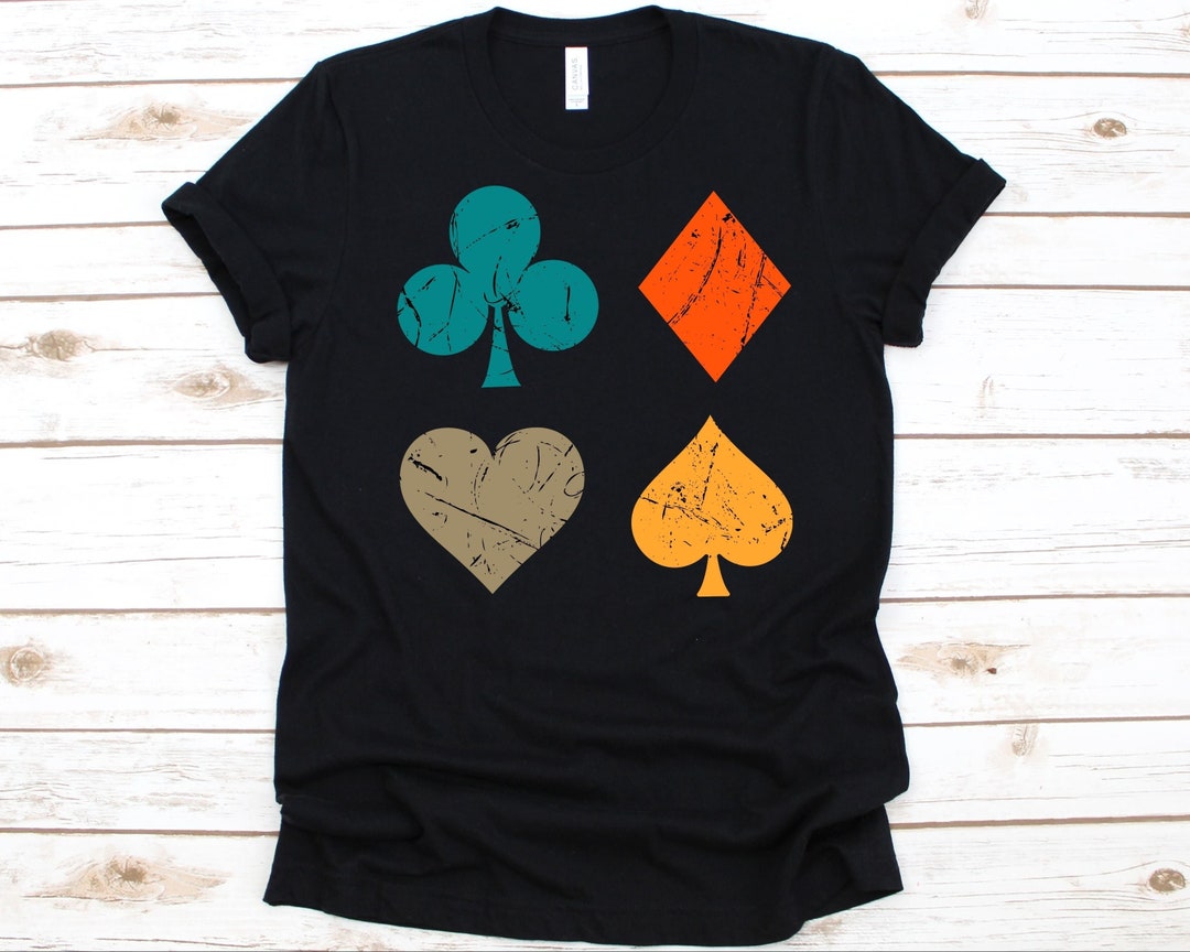 Playing Cards Symbol Shirt, Poker Cards, Poker Player, Comparing Card ...
