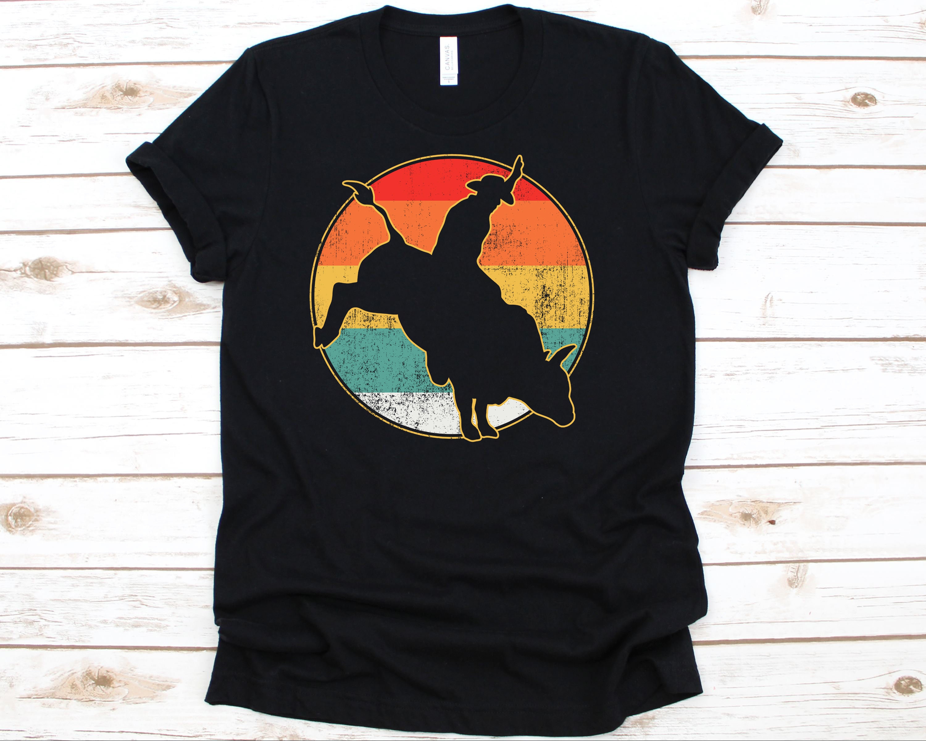 Bull Riding T Shirt Bull Riding Shirt Bull Riding Birthday | Etsy