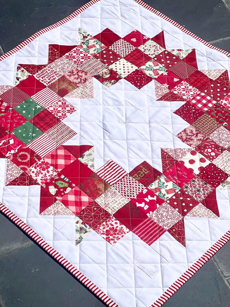 Christmas Table Runner/ Holiday Table Runner/ Quilted Table Runner - Etsy