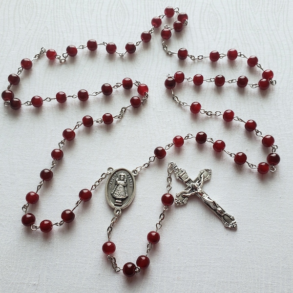 Ruby Rosary - Etsy