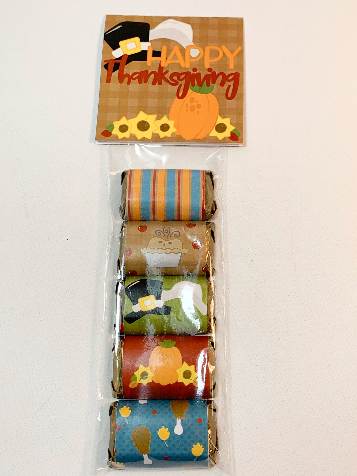 Happy Thanksgiving Candy Bar Wrappers - Etsy