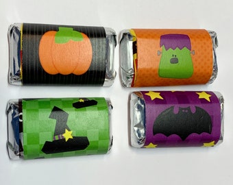 Zombie Zone Candy Bar Wrapper Halloween or Birthday Zombie Crawl Party ...