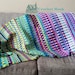 CROCHET PATTERN Lines and Stripes Temperature Blanket - PDF Digital ...