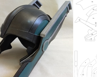 Female Thor Helmet Pattern digital Pattern - Etsy