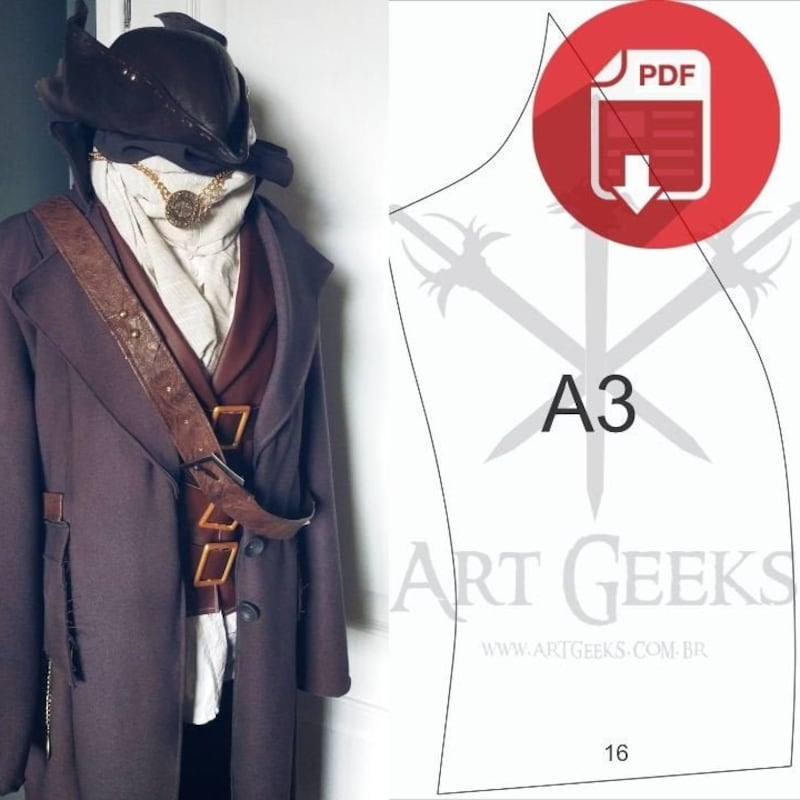 Bloodborne Hunter Cosplay - Etsy